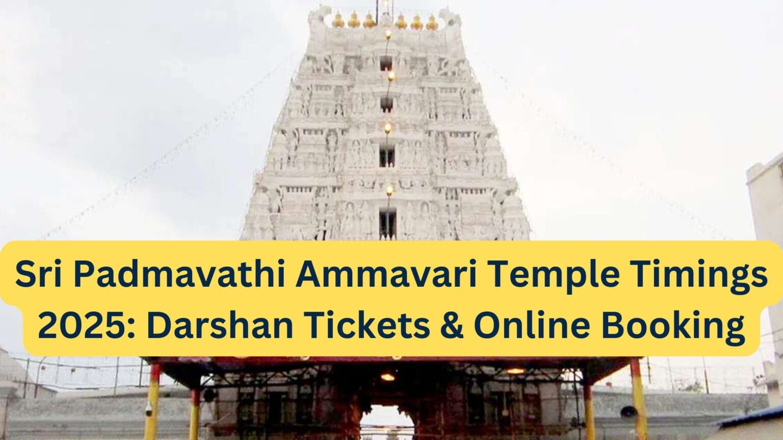 Padmavathi Ammavari Temple Special Darshan Tickets Booking