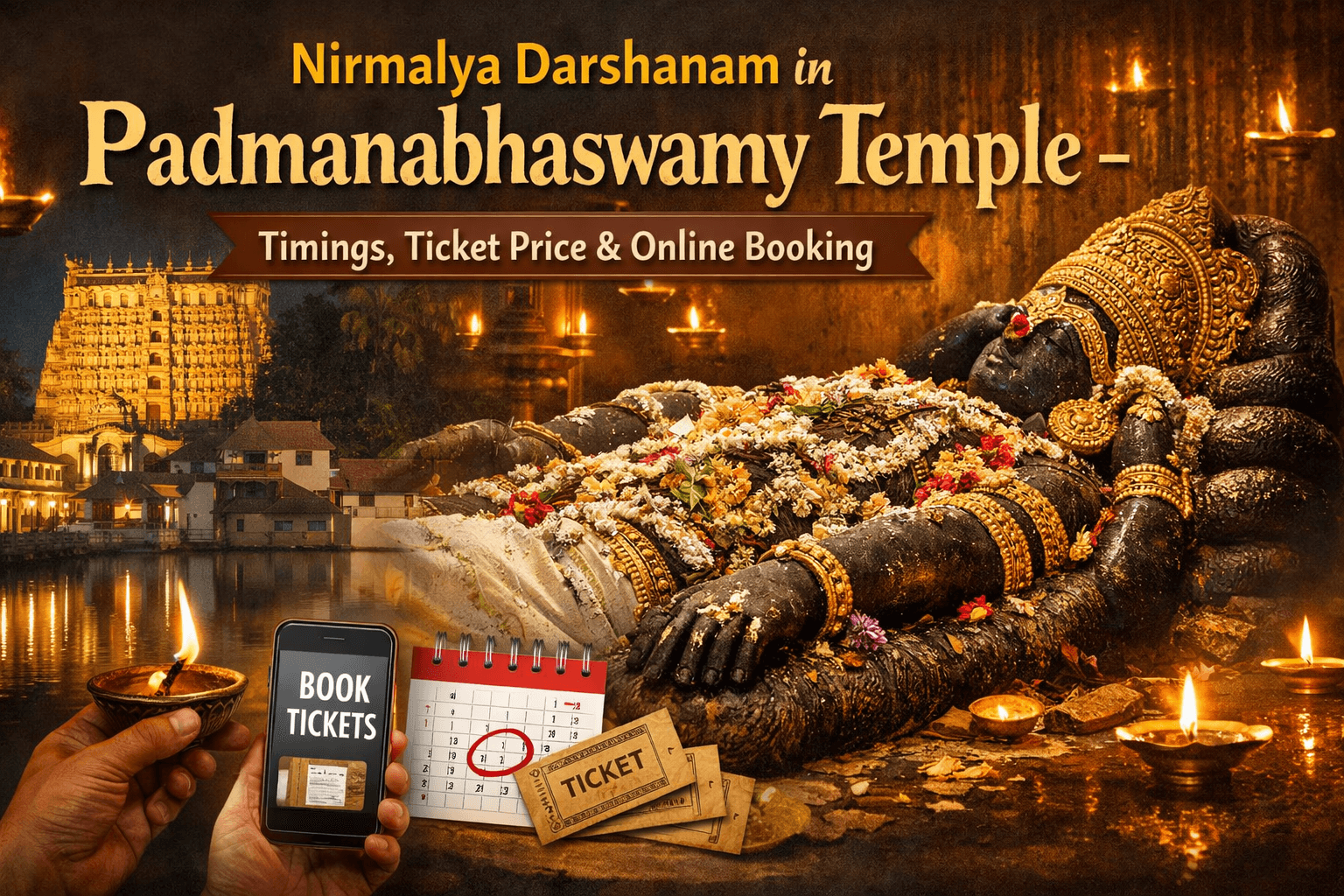 Nirmalya Darshanam in Padmanabhaswamy Temple 2026– Timings, Ticket ...